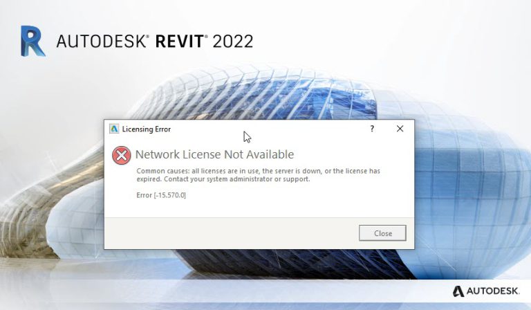 رفع اخطار network license – bimcity.ir – پایگاه آموزشی مدلسازی اطلاعاتی ...